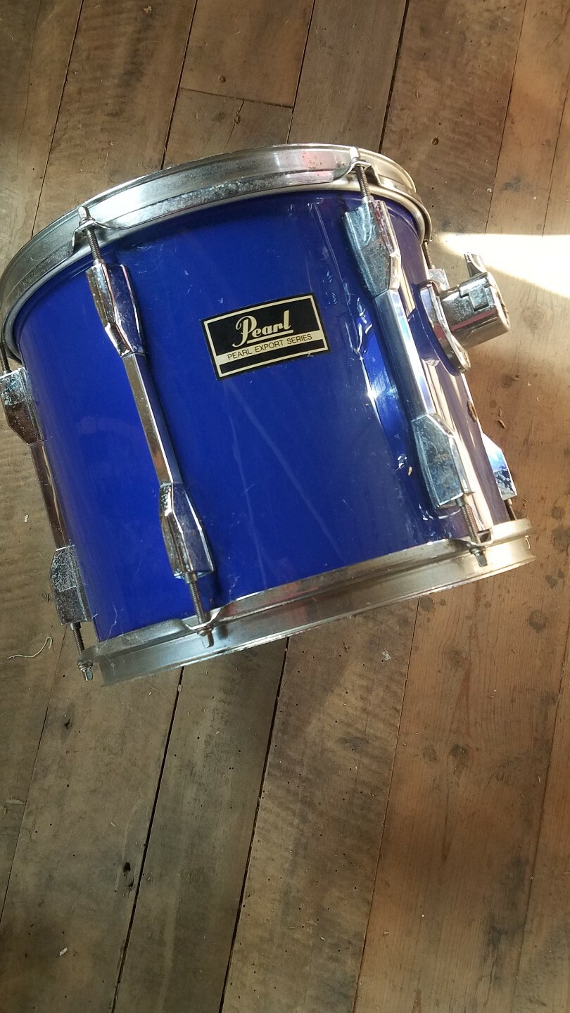 Pearl Ex Tom 12x10 HISTORIC, Spider Rondinelli, Pittsburgh's Legendary ...