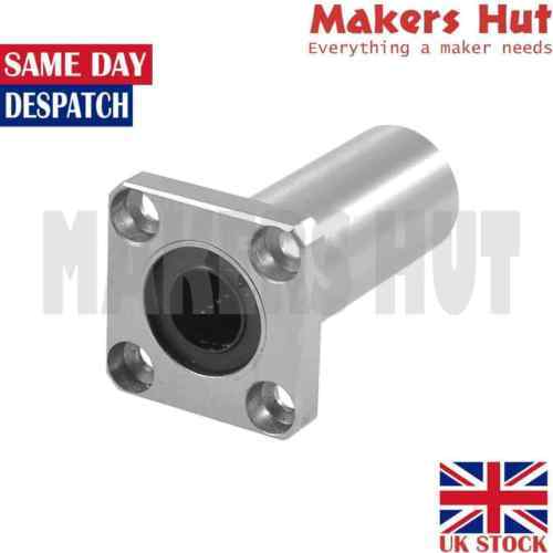 LMK12LUU 12mm Inner Diameter Square Flange Linear Motion Bushing Ball ...