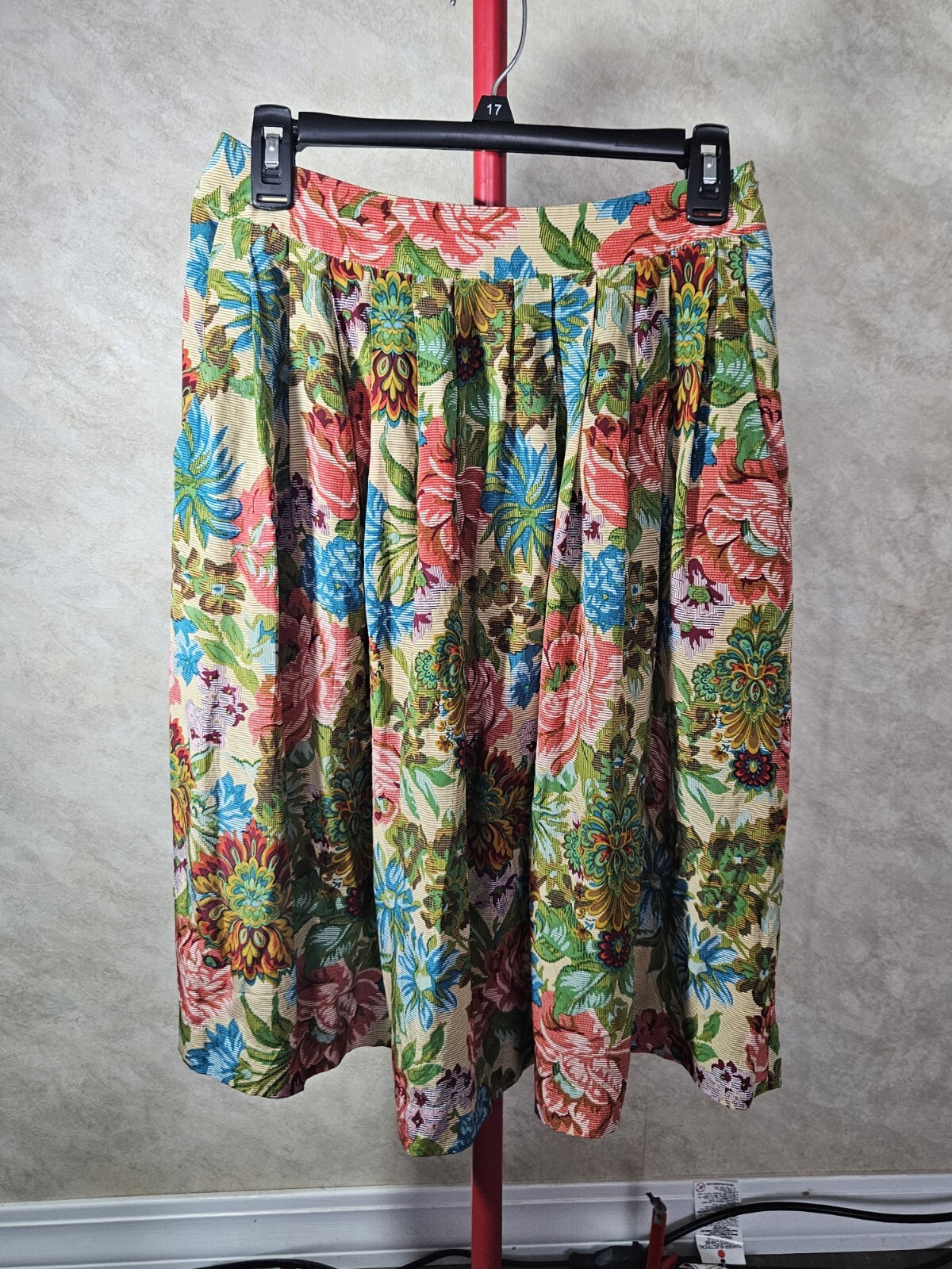 NEW Anthropologie Postella 100% Silk Floral Skirt. Size Small | eBay