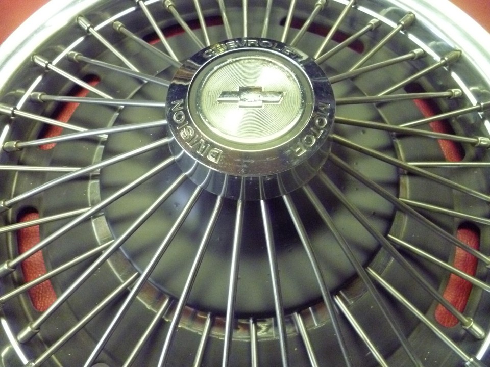 VINTAGE 1964-67 CHEVY CAMARO NOVA SS WIRE SPINNER HUBCAPS WHEEL COVERS ...