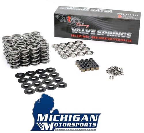 Brian Tooley BTR .685" LS Dual Spring Kit w/ Titanium Retainers LS1 LS3 ...