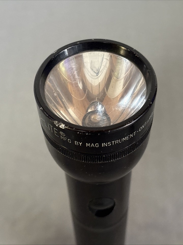 Maglite 3D Cell Black LED Flashlight 12" MAG-LITE USA Made Tested | eBay