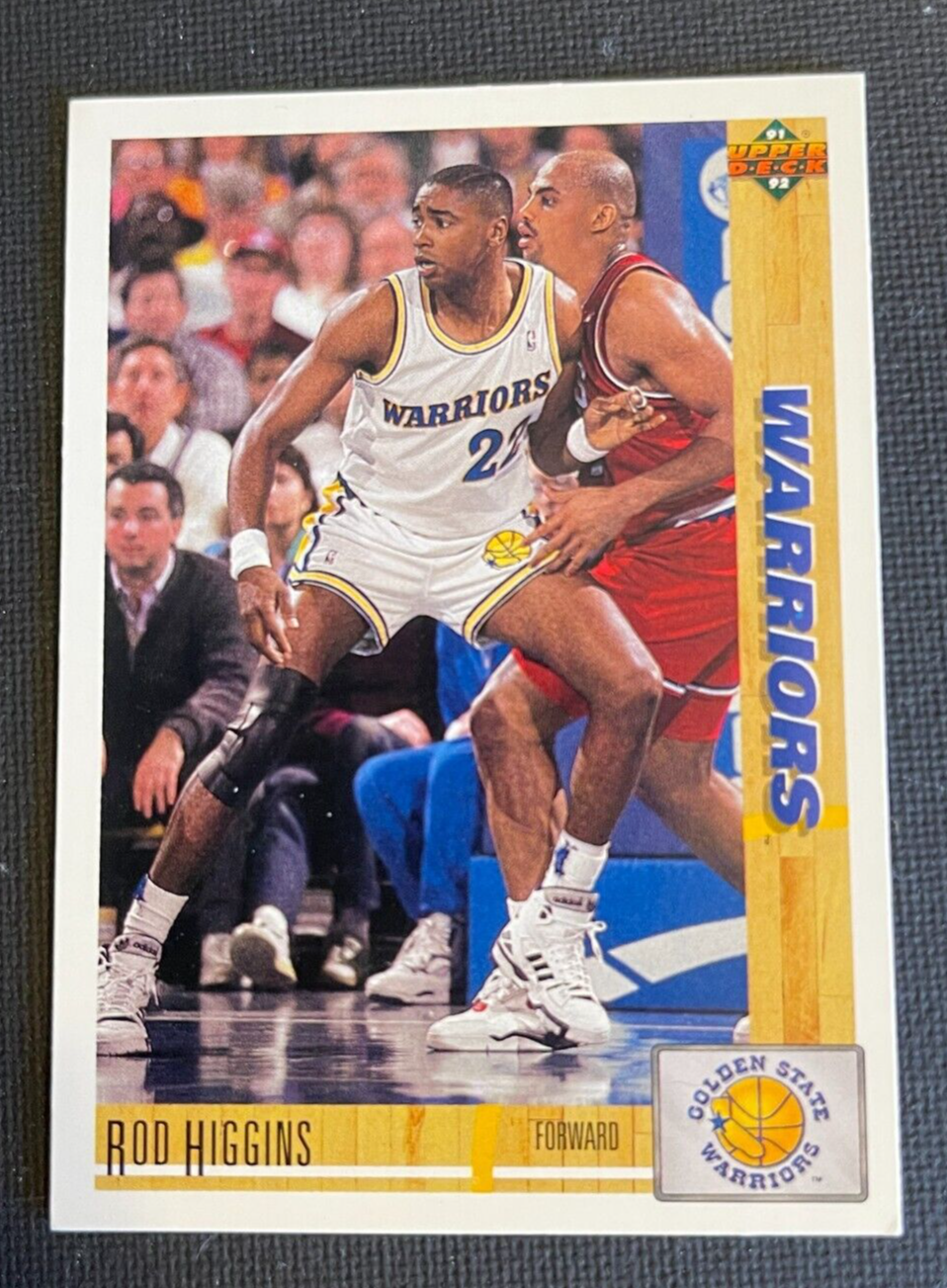 1991 Upper Deck Card # 261 Rod Higgins - Golden State Warriors | eBay
