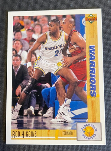 1991 Upper Deck Card # 261 Rod Higgins - Golden State Warriors | eBay