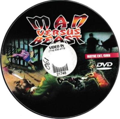 Man Versus Beast DVD VIDEO animals attacking people madness caught on ...