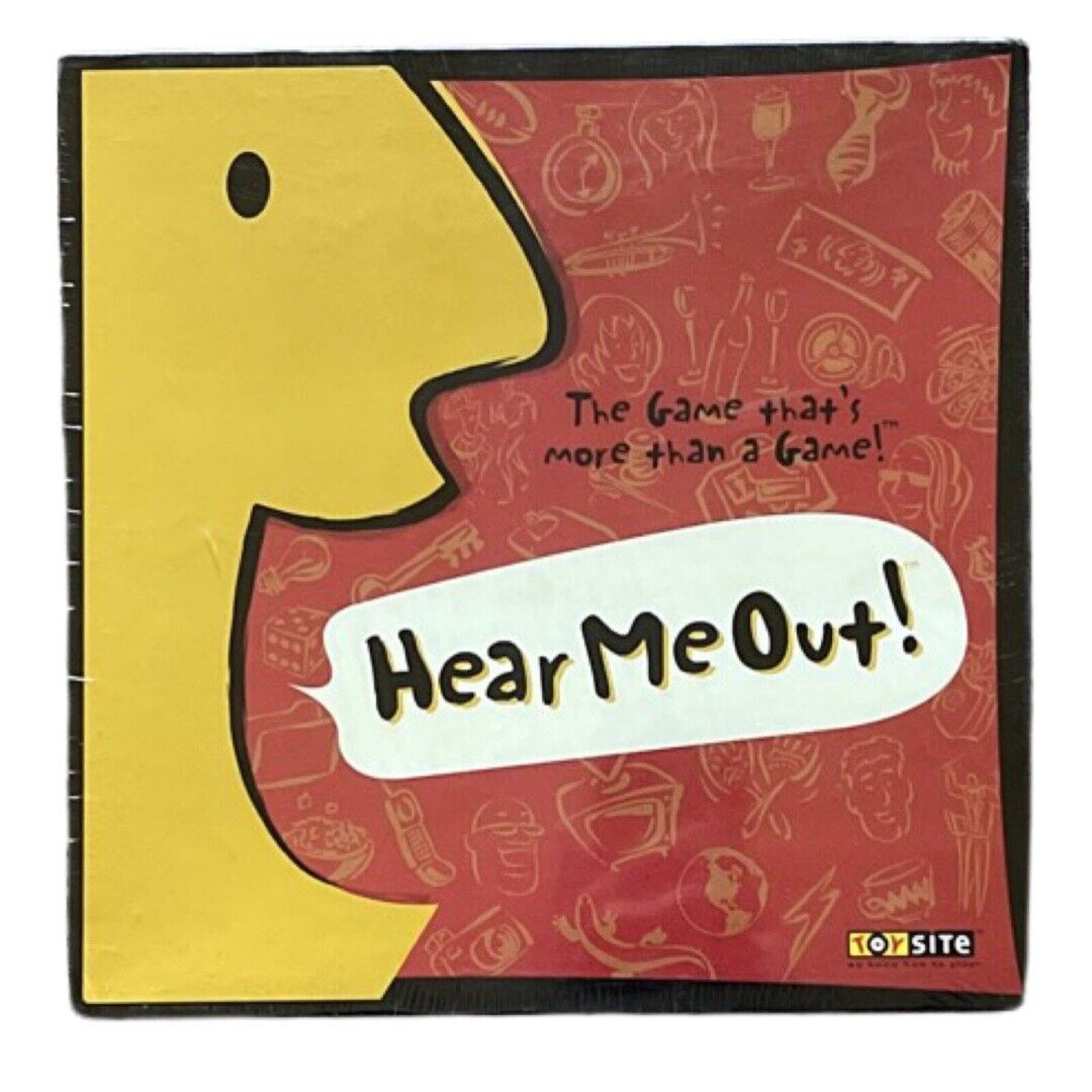 Hear Me Out Family Board Game Toy Site New Sealed | eBay