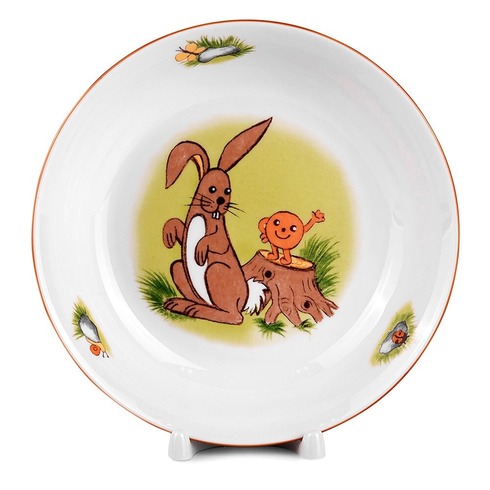 3pc Kolobok Russian Fairytale Children Dinnerware Set Kids Porcelain ...