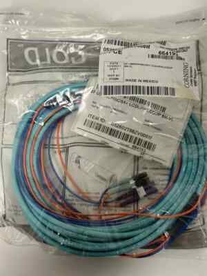 Corning Cable Systems 8M Fiberoptic Cable Assembly GOLD 664193 | eBay