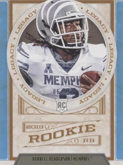 2019 Panini Legacy - Rookies Darrell Henderson #152 Indigo /25 (RC) for ...