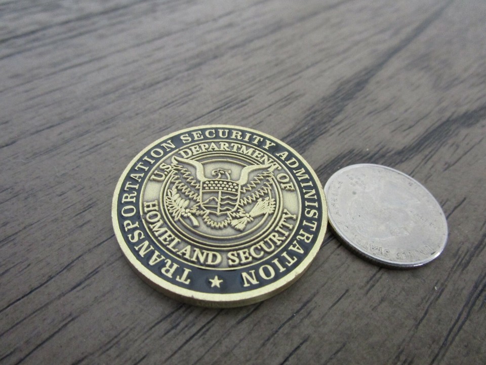 TSA Transportation Security Administration BHM HSV MSL Challenge Coin ...