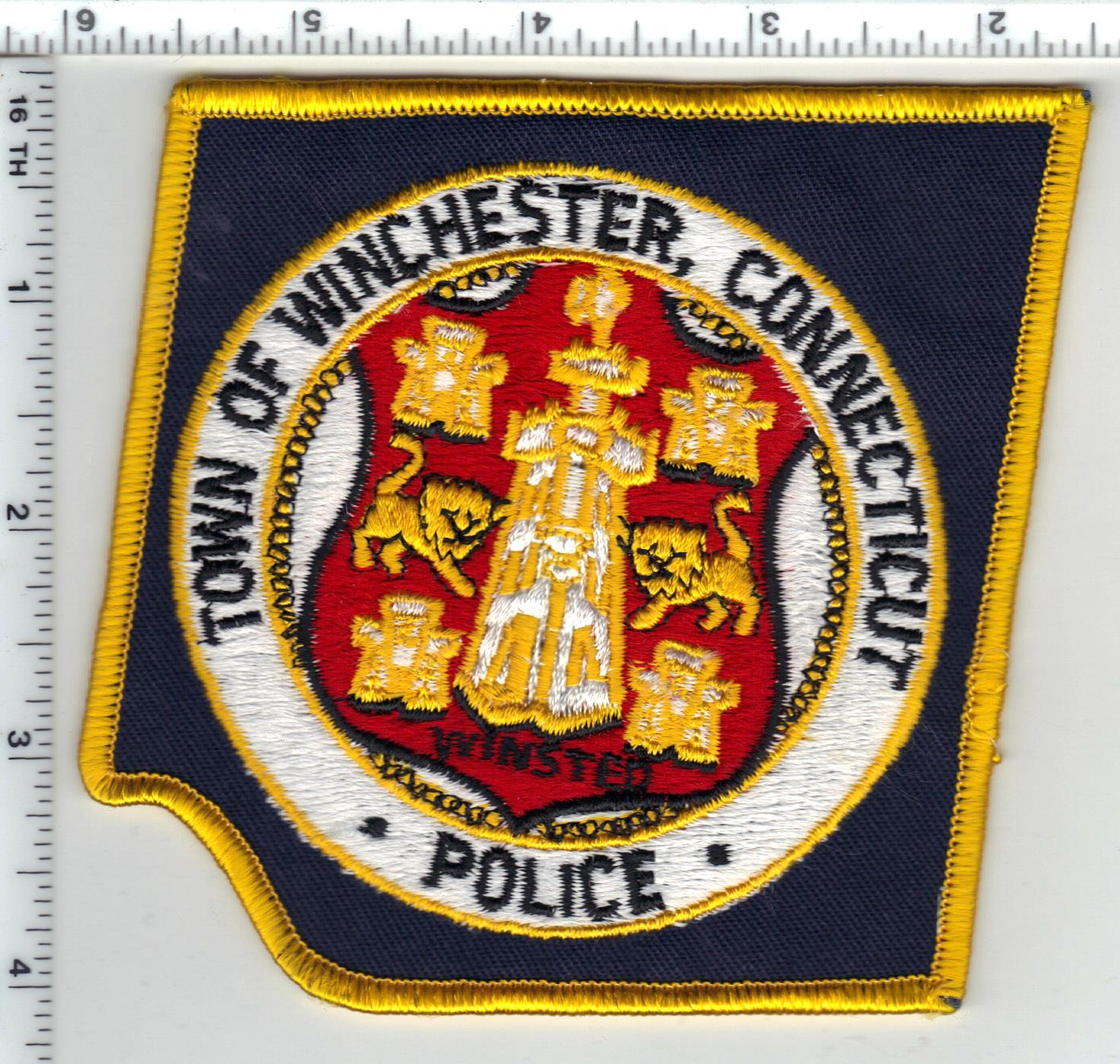 Town of Winchester Police (Connecticut) Shoulder Patch - new from the ...