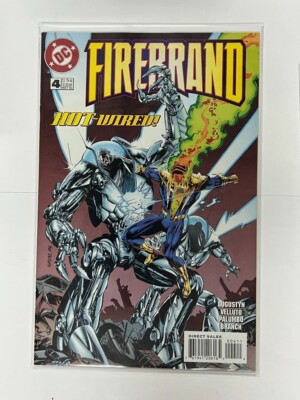 Firebrand #4 May 1996 DC Comics Augustyn Velluto | Combined Shipping B ...