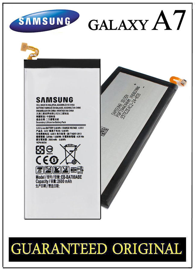 GENUINE SAMSUNG GALAXY BATTERY A7 A700F (2015) SM-A700FD SM-A700FU EB ...