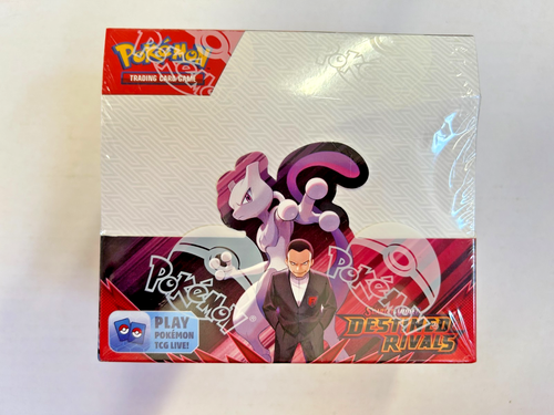 Pokémon TCG Destined Rivals Booster Box Display SV10 36 Packs New ...