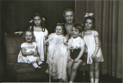 WW II German Photo -- Magda Goebbels & Children | eBay