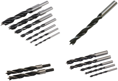 Brad Point Drill Bits For Wood Lip & Spur You Choose 3mm - 20mm Bit ...