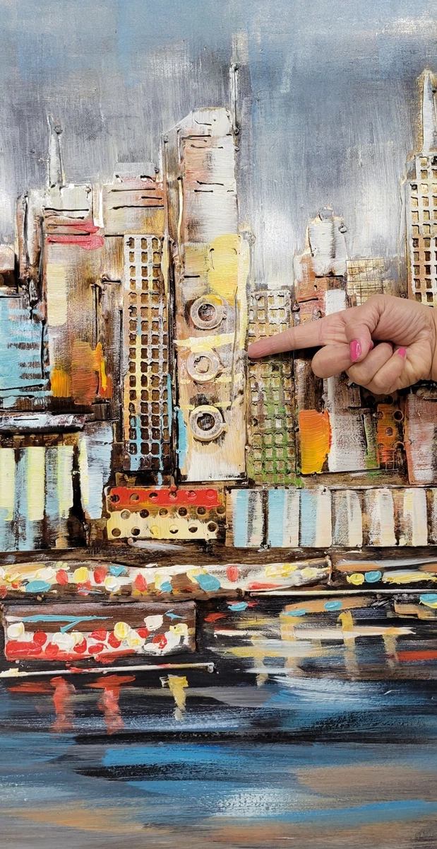 Abstract Urban Painting