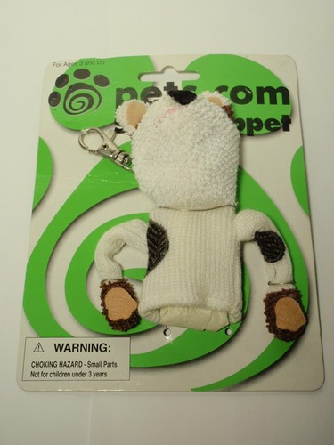 Pets.Com Sock Puppet Dog Key Chain | eBay