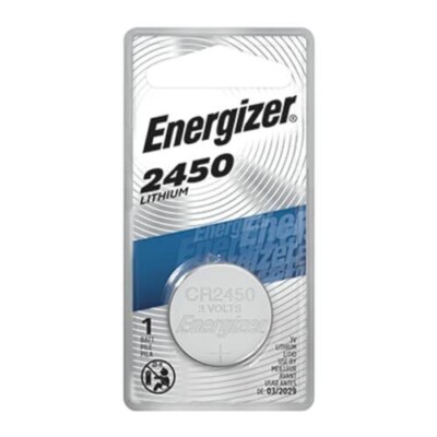 12 Pcs Genuine Energizer CR2450 ECR2450 3V Lithium Coin Cell Battery ...