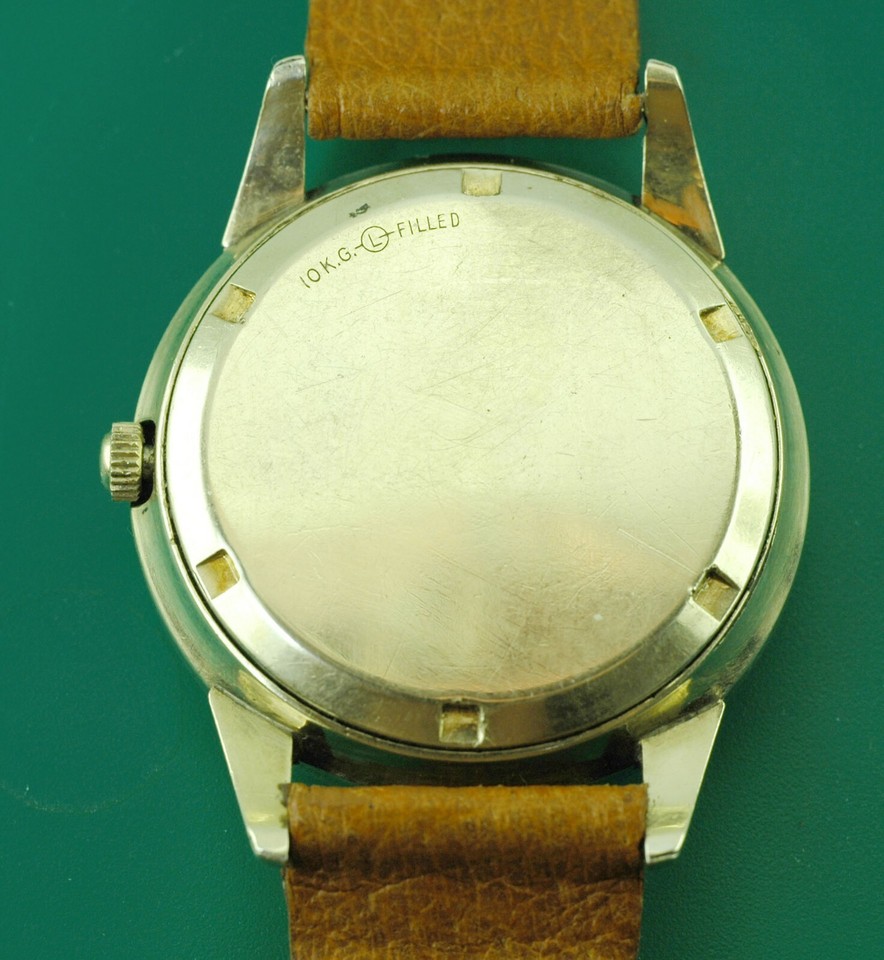 Vintage 60s Jaeger Le Coultre "MASTER MARINER" Large 35mm Automatic GF ...