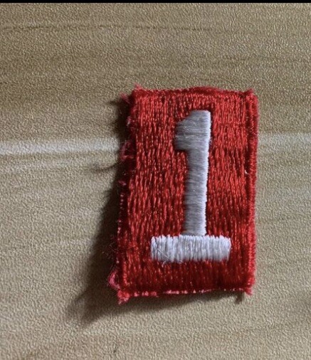 Boy Scouts of America BSA Red White Patch Troop Number # 1 Shoulder ...