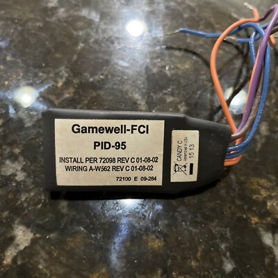 HONEYWELL GAMEWELL PID-95 PID95 POINT IDENTIFICATION DEVICE (SAME DAY ...