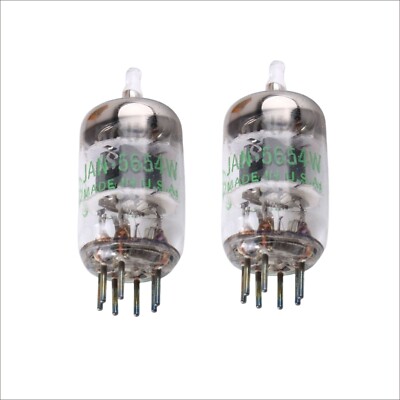 2Pcs US GE 5654W Tube Upgrade 6J1 / 6m1 / EF95 / 403A / 6AK5 / 403B ...