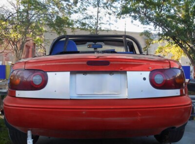 Miata Aluminum Rear Finish Panel Replace Upgrade for Mazda MX5 MX-5 NA ...