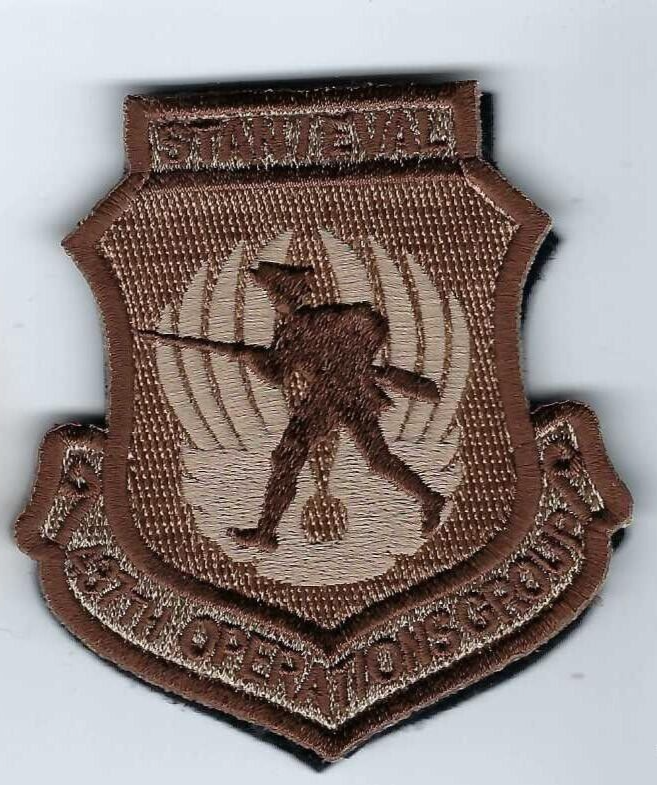 PATCH USAF 437TH OPERATIONS GROUP STAN/EVAL DESERT CHARLESTON AFB DB-4 ...