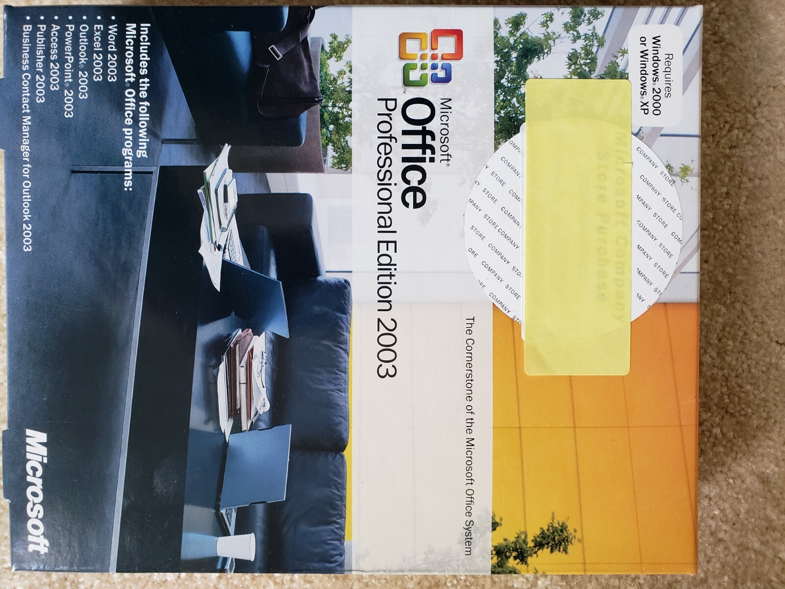 Microsoft Office 2003 Pro (Retail) for Windows 269-07387 for sale ...