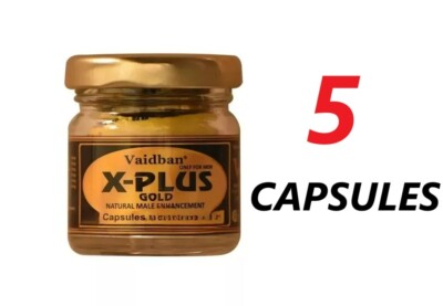 X Plus Gold 5 Capsule: A premium blend, this Ayurvedic formulation SHIP ...