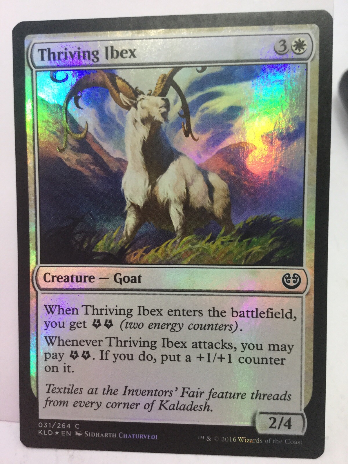 1X FOIL THRIVING IBEX 031/264 Magic The Gathering 2016 NM/ Mint TCG | eBay
