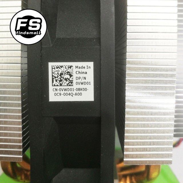CPU Air Cooler Heat Sink w/ Fan for Dell XPS 8940 G5 5090 Optiplex ...