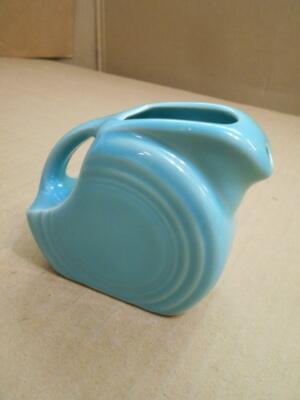 Fiesta Turquoise Mini Disk Pitcher Creamer 3-1/4" Tall ~ | eBay