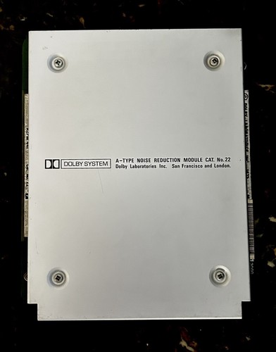 Dolby Cat No. 22 Card / Dolby A—Noise Reduction Module-Fits Dolby 360 ...