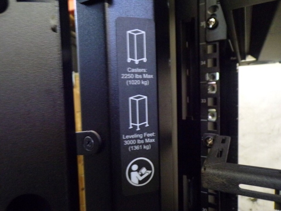 APC NETSHELTER SX ENCLOSURE E242296, RACK POWER DISTRIBUTION UNIT ...