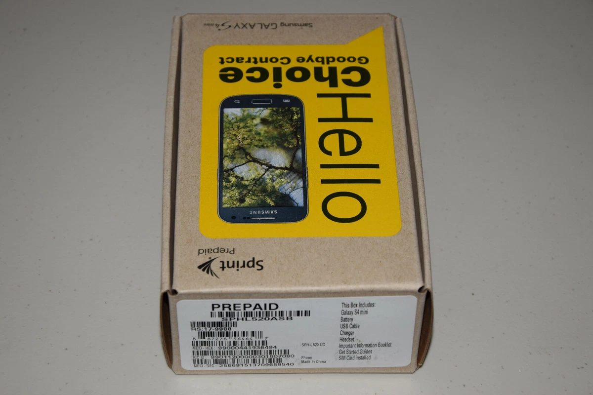 Sprint Samsung Gs4 Mini