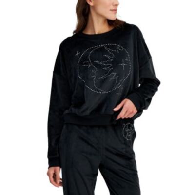 Grayson Threads: The Label Juniors Celestial Print Velour Sweatshirt in ...