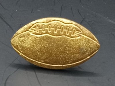Antique Football Gold Tone Pin / Brooch Gold 12k | eBay