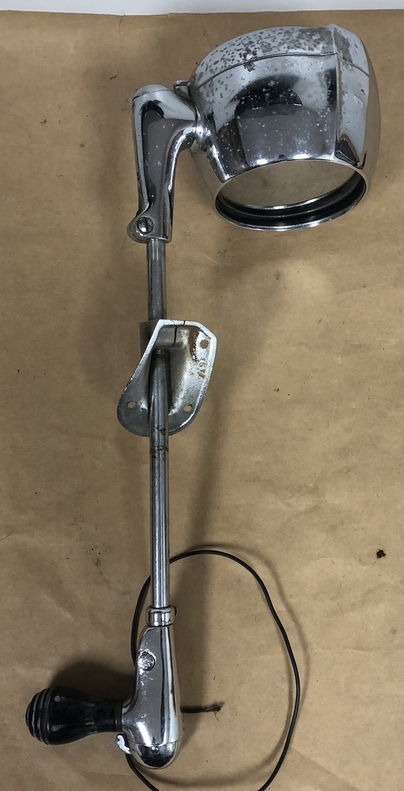 Vintage Unity Model H-1 G-H Car Spotlight & Mirror | eBay