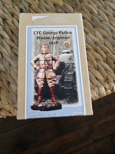 LTC George Patton Muese-Argonne 1918 1/16 Scale Model Figure Kit NEW | eBay