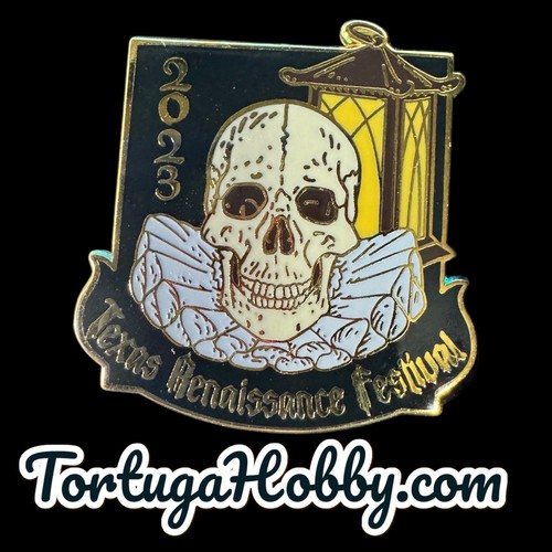 2023 - Texas Renaissance Festival Pin - TRF Skulls | eBay