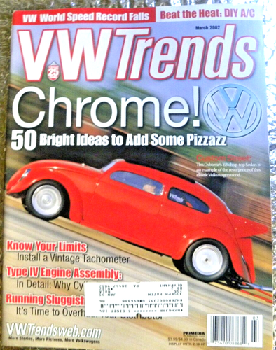 VW TRENDS Magazine March 2002 Chrome 50 Bright Ideas to Add Some ...