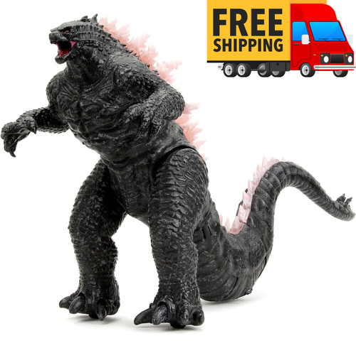 Jada Toys Godzilla X Kong: Heat-Ray Breath Godzilla Remote Control ...