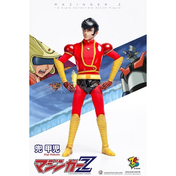 Mazinga Z Mazinger Pilota Alcor KOJI KABUTO Action Figure 30cm ZC WORLD ...