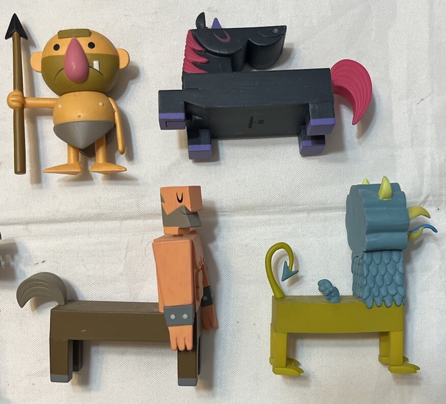 KIDROBOT AMANDA VISELL DRAGON 2010 TIC TOC APOCALYPSE DESIGNER TOY LOT ...