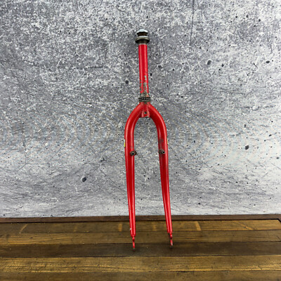 Vintage MTB Fork 26 1 in Threaded 80s Mountain Bike Chrome Moly Tall ...