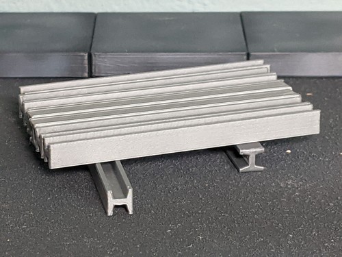 1/24 1/25 Scale Steel I Beams - Diorama Accessory (G scale, Plastic ...