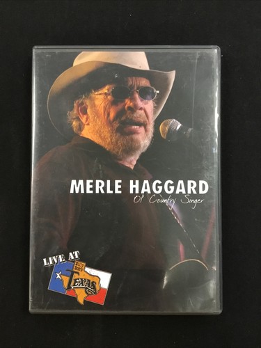 Merle Haggard - Live At Billy Bobs : Ol Country Singer (DVD, 2004) RARE ...
