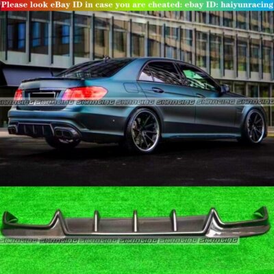 Carbon Fiber Rear Bumper Diffuser For Mercedes Benz E Class W212 E63 ...